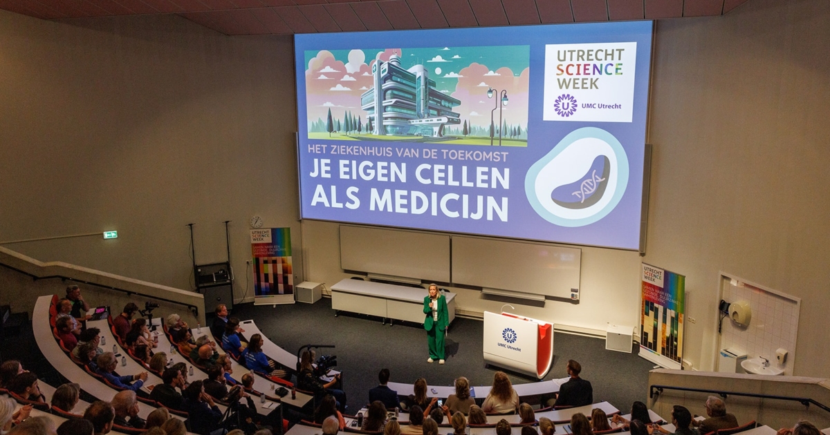 Indrukwekkende presentaties van nieuwe celtechnieken tijdens drukbezocht event Ziekenhuis van de ...