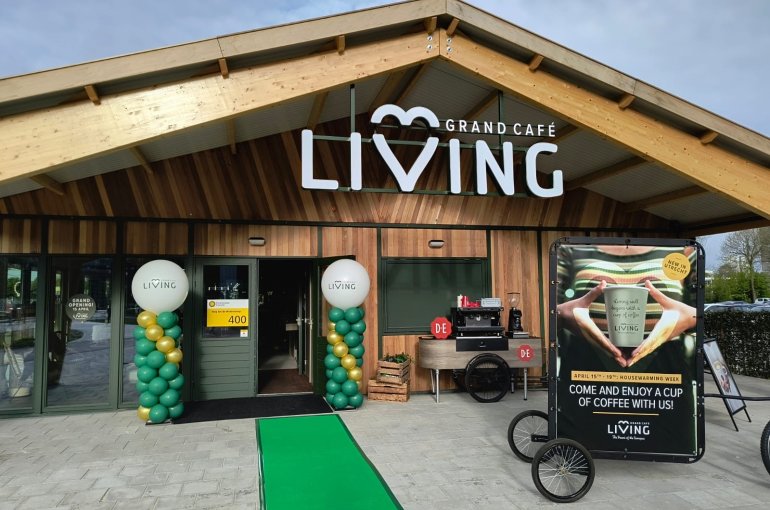 Grand Café LIVING opened on Utrecht Science Park - Utrecht Science Park
